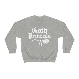 Goth Princess Creepy Cute Sweater - Gothic Clothes, Kawaii Goddess ...