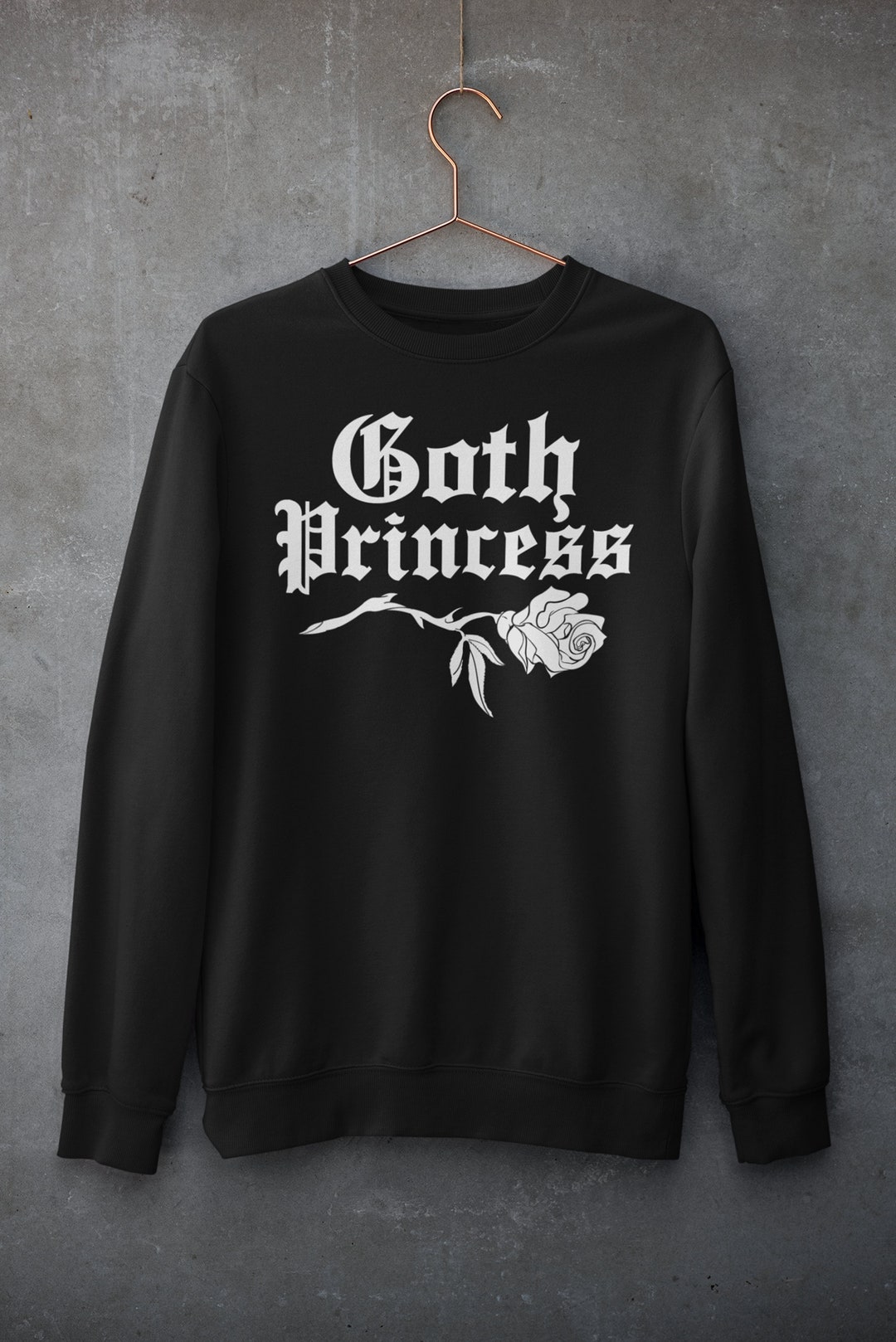 Goth Princess Creepy Cute Sweater - Gothic Clothes, Kawaii Goddess ...