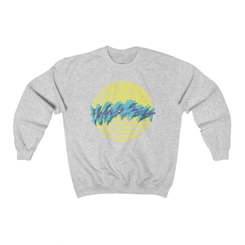 Vaporwave Aesthetic Minimalist Retrowave Relaxing Sweater - Etsy