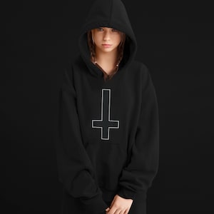 Kawaii Goth, Cult Leader Hoodie - Pastel Grunge Clothing, Gothic Coffin ...