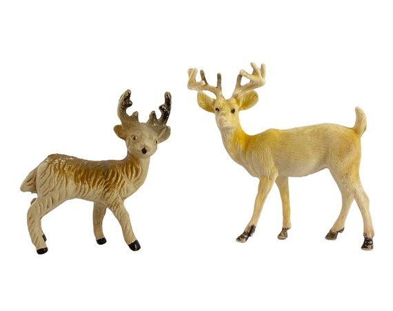 VTG Hard Plastic Deer Hong Kong Woodland Animal Toy Small - Etsy