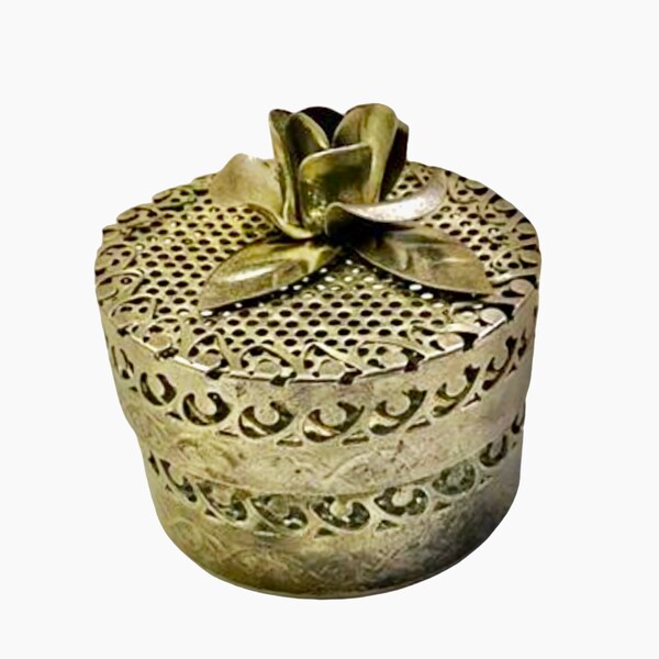 Metal Trinket Box - Etsy