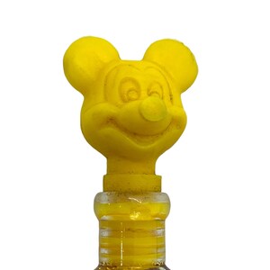 1960s Rubys Easter Egg Dye Glass Bottles With Disney Characters Mouse ...