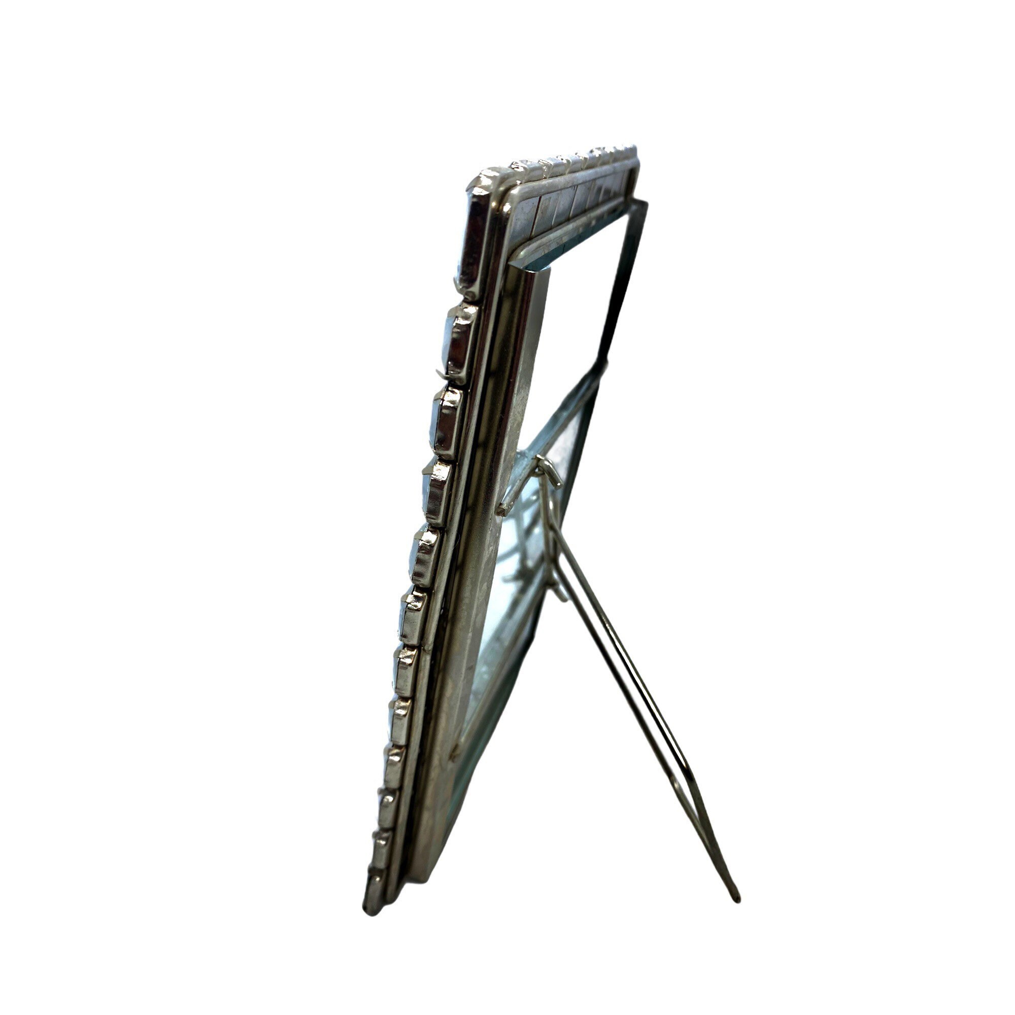 VTG Wire Photo Frame With Rhinestone Free Standing Display - Etsy