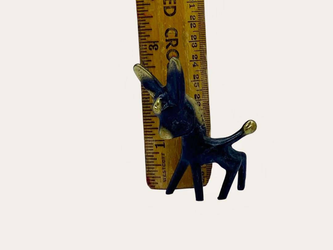 Rare Walter Bosse Brass Donkey Figurine Modernist Design - Etsy