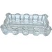 1920s Crystal Salt Cellar Art Deco Large Ribbed Rectangular - Etsy