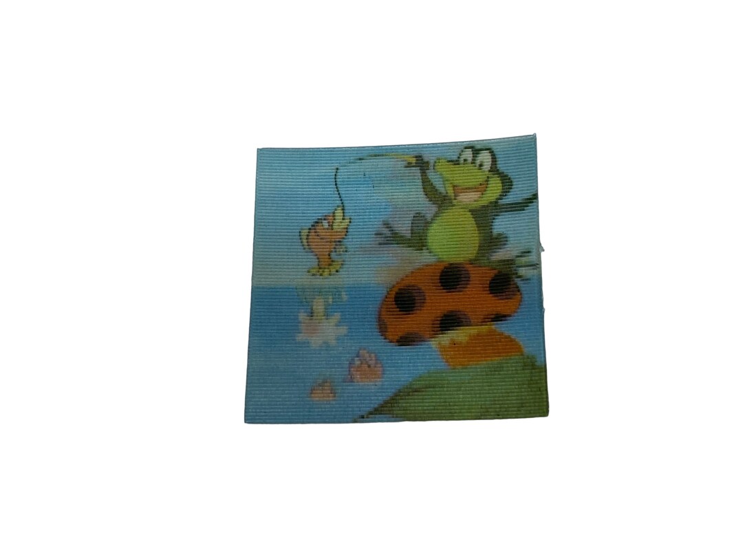 VTG Cracker Jack Flicker Frog Tilt Card Lenticular Toy Prize - Etsy