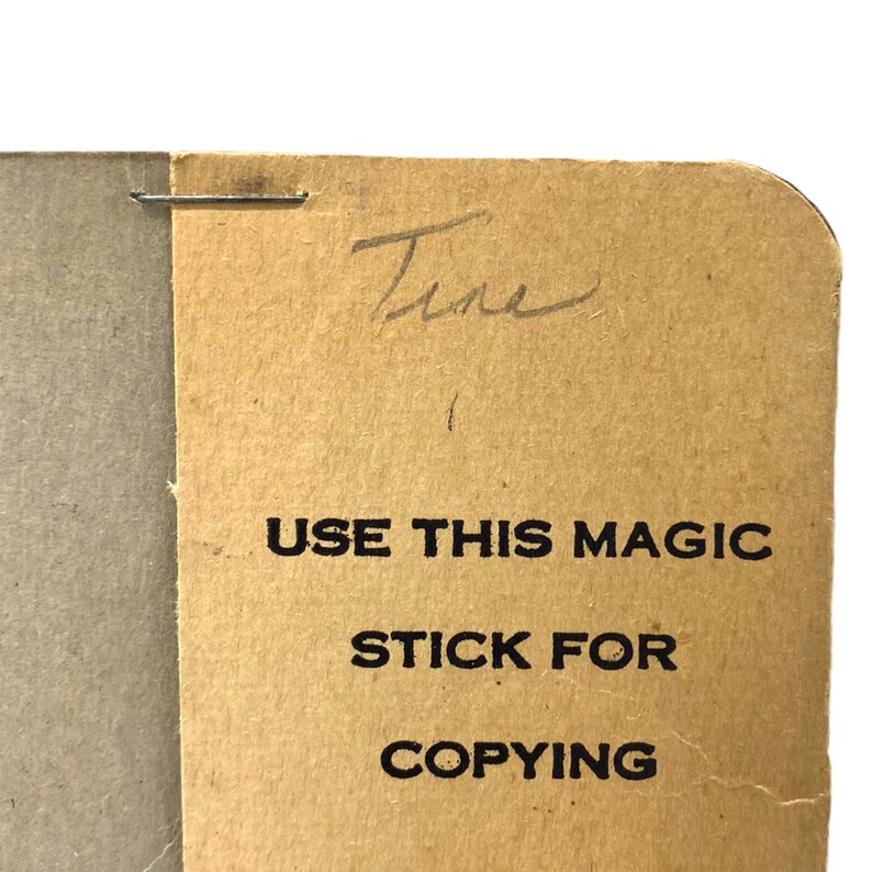 1935 Kopeefun Magic Copy Paper Kit Embree Mfg Co Elizabeth New - Etsy