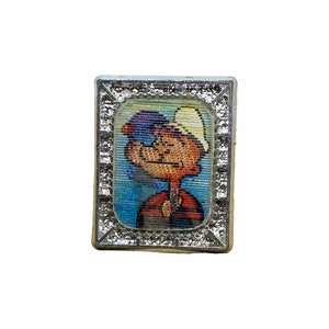 1960s Vari Vue Popeye and Whimpy Flicker Tilt Ring Comic Strip Cartoon ...