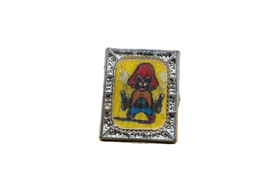 1960s Vari-vue Yosemite Sam Flicker Ring Plastic Loony Tunes Vintage ...