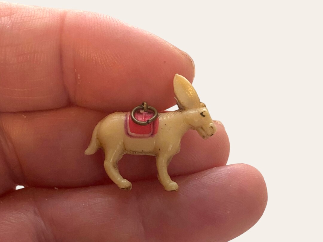 1940s Celluloid Donkey Charm Cracker Jacks Prize Jewelry Mule - Etsy
