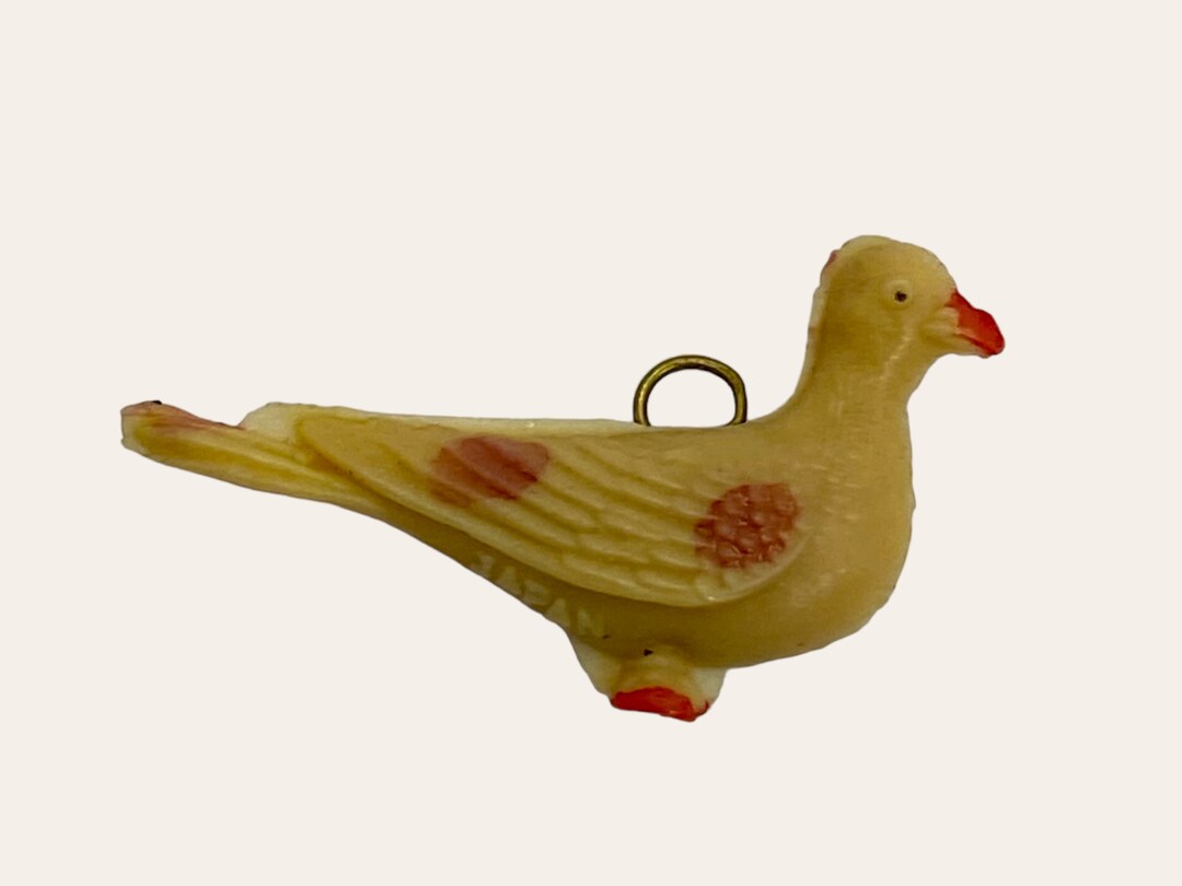 1940s Celluloid Pigeon Dove Charm Bird Cracker Jack Prize Toy - Etsy