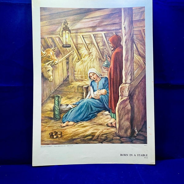 Religious Lithograph - Etsy