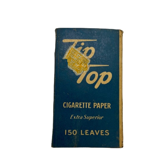1941 Tip Top Cigarette Rolling Paper Blue Cover With Iowa - Etsy