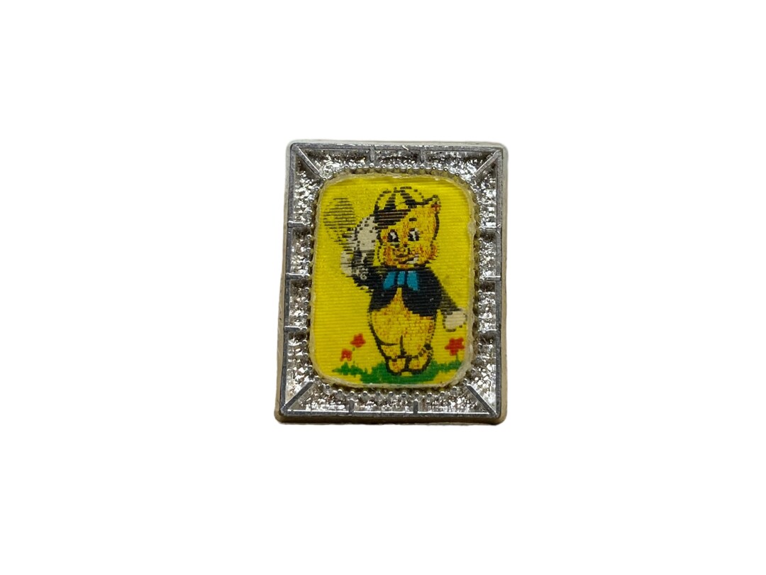 1960s Vari-vue Looney Tunes Porky Pig Flicker Ring Plastic Vintage ...