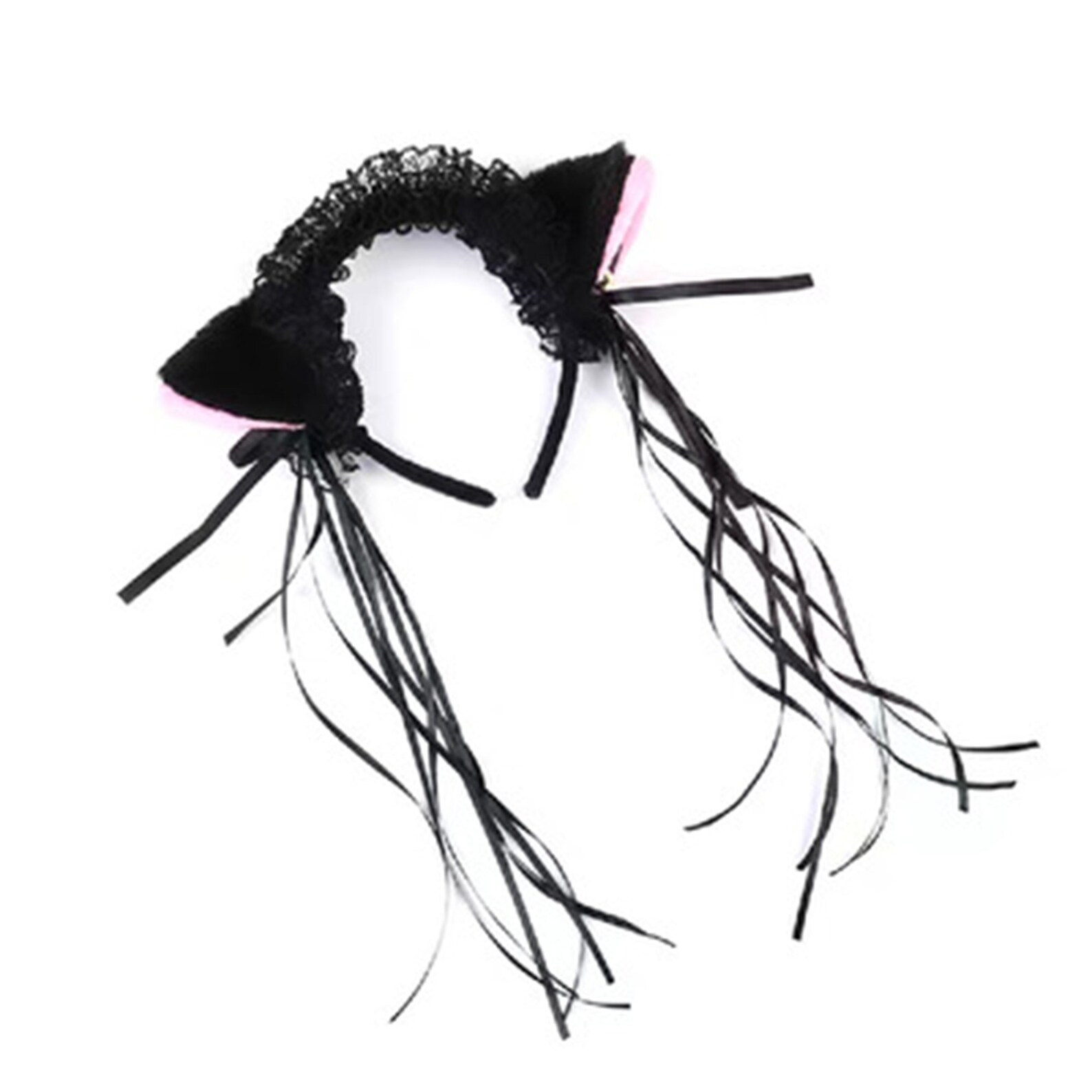 Cat Ears Bells Fringed Headband Cosplay Show Cosplay Party Etsy