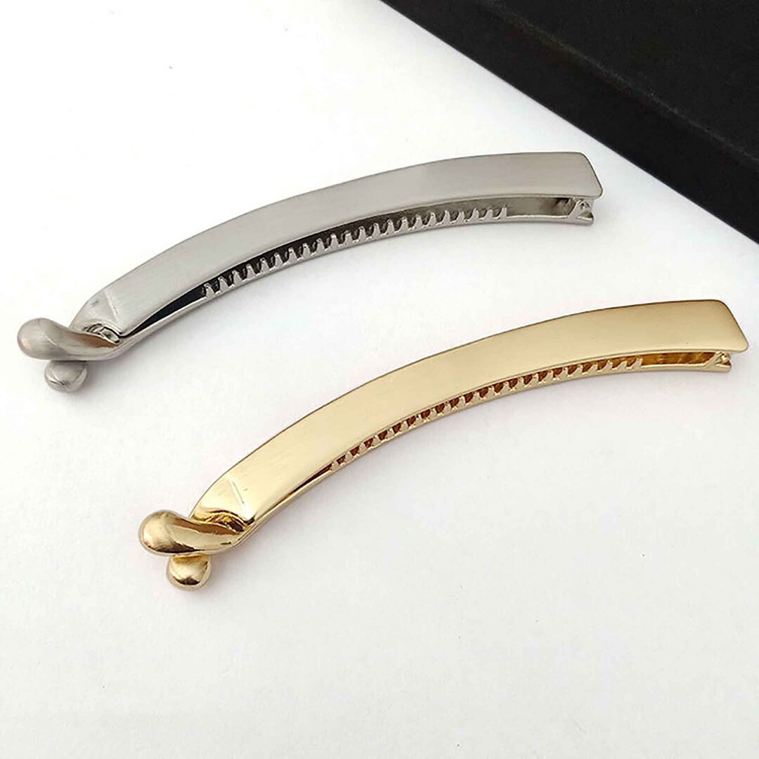 Punk Style Metal Hair Clip Drawing Tooth Clip Ponytail Hair - Etsy