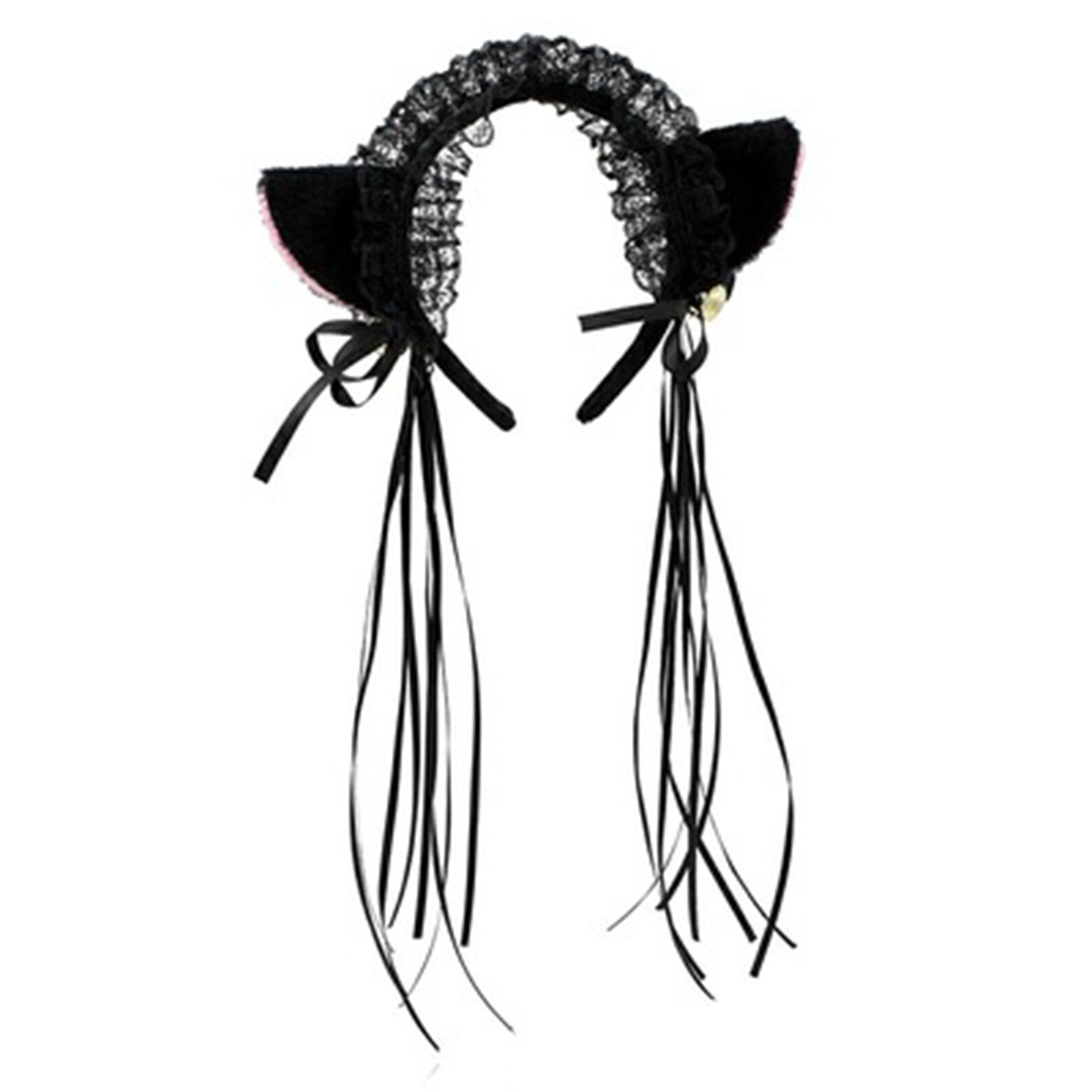 Cat Ears Bells Fringed Headband Cosplay Show Cosplay Party Etsy