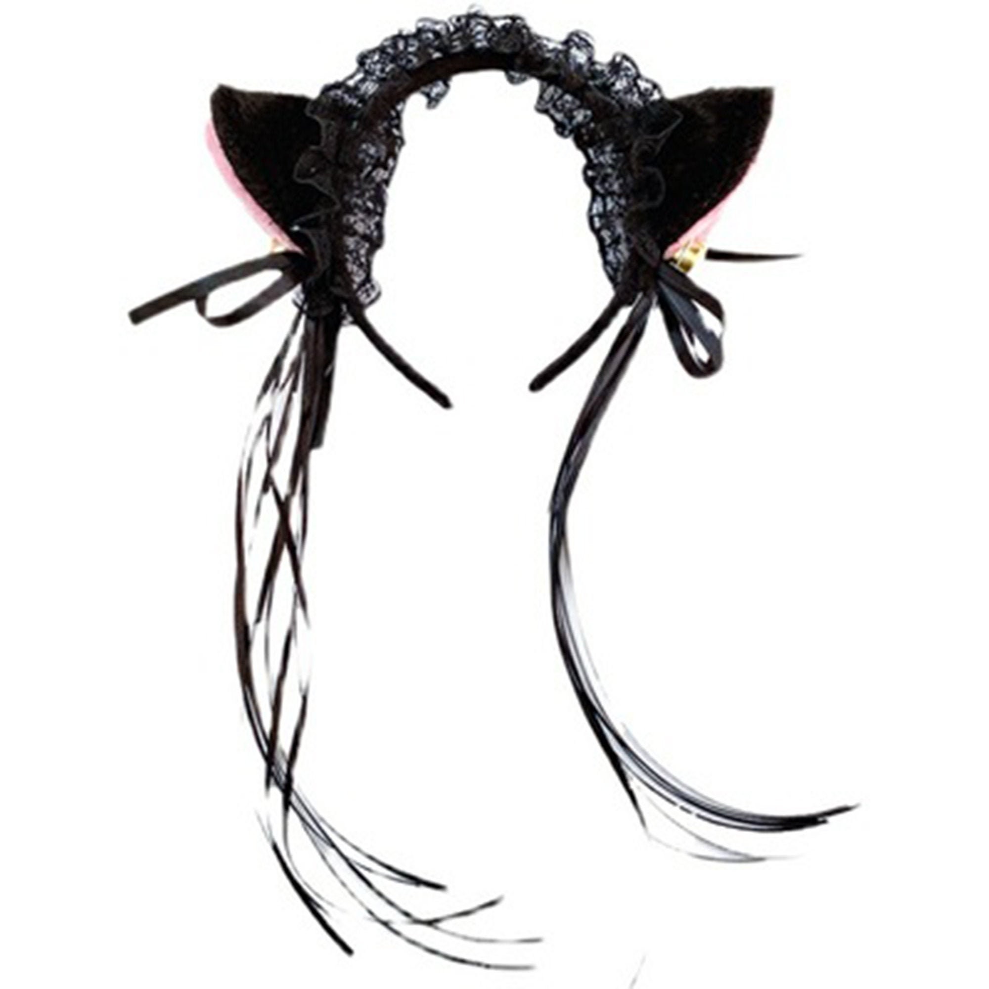 Cat Ears Bells Fringed Headband Cosplay Show Cosplay Party Etsy