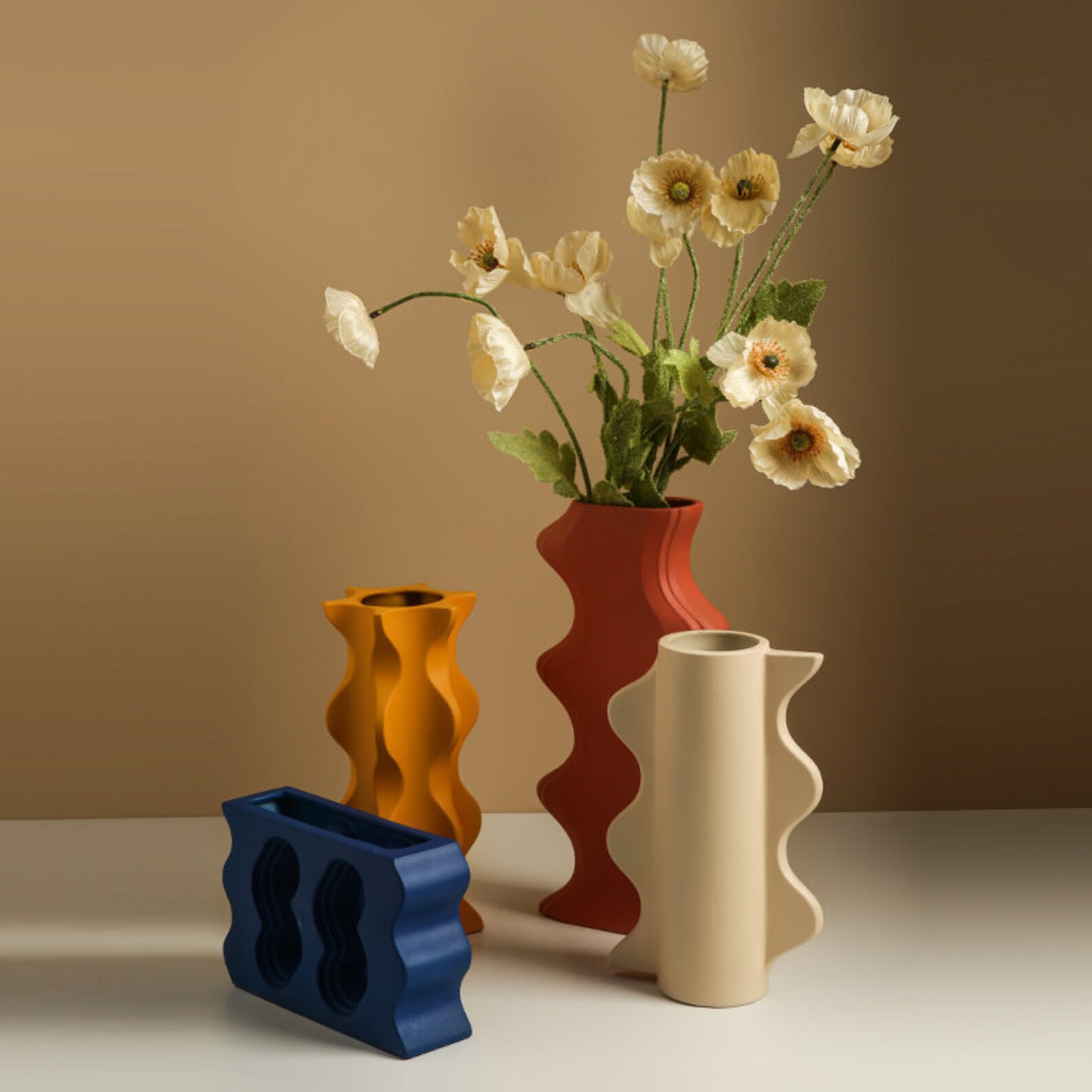 Morandi Modern Vase / Handmade Ceramic Vase / Minimalist Decor - Etsy