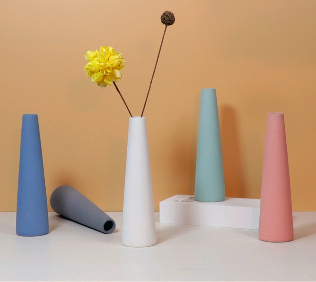 Small Modern Vase / Handmade Ceramic Vase / Minimalist Decor - Etsy