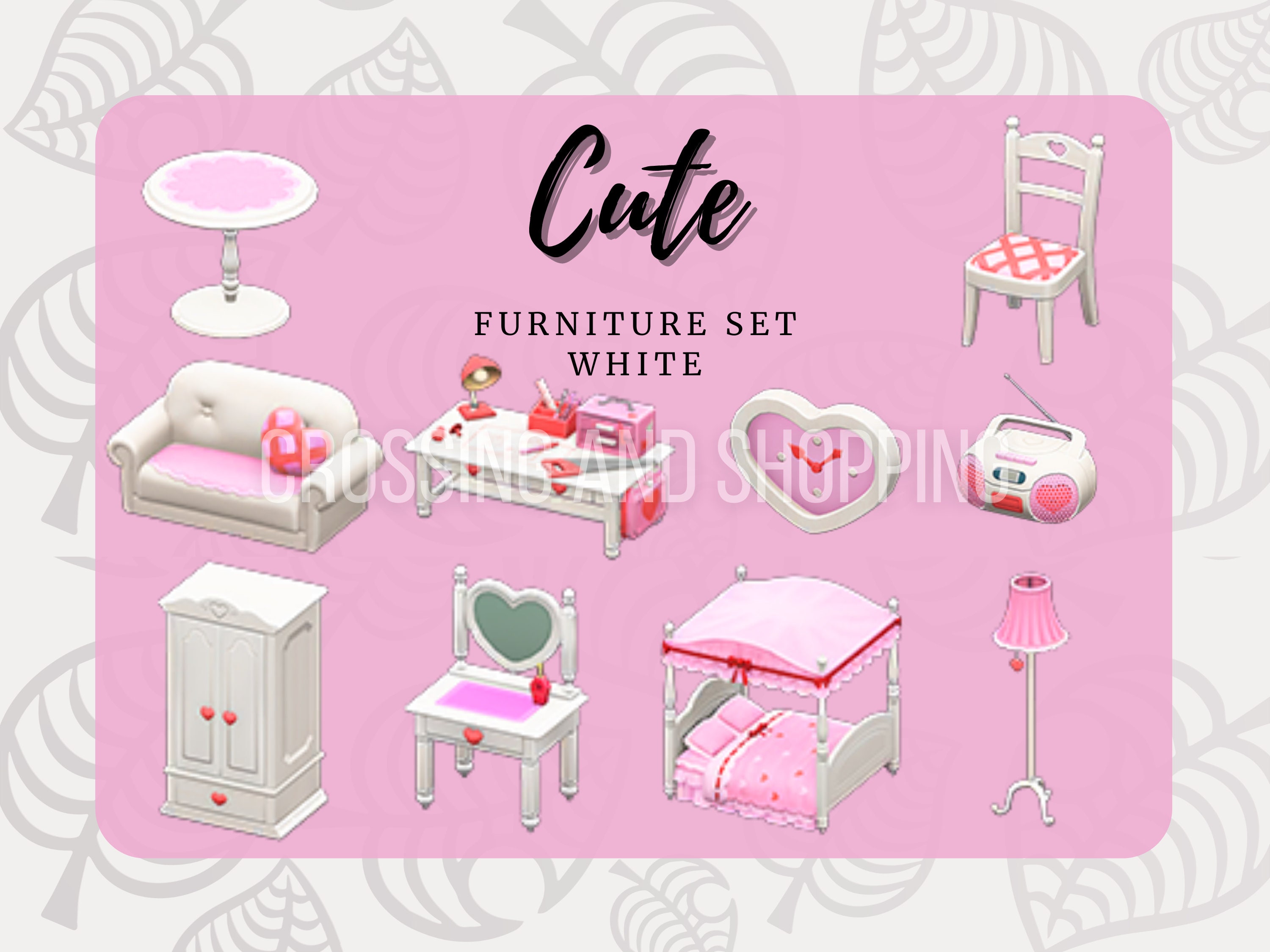 Cute Furniture Sets Acnh at Clifford Bloss blog