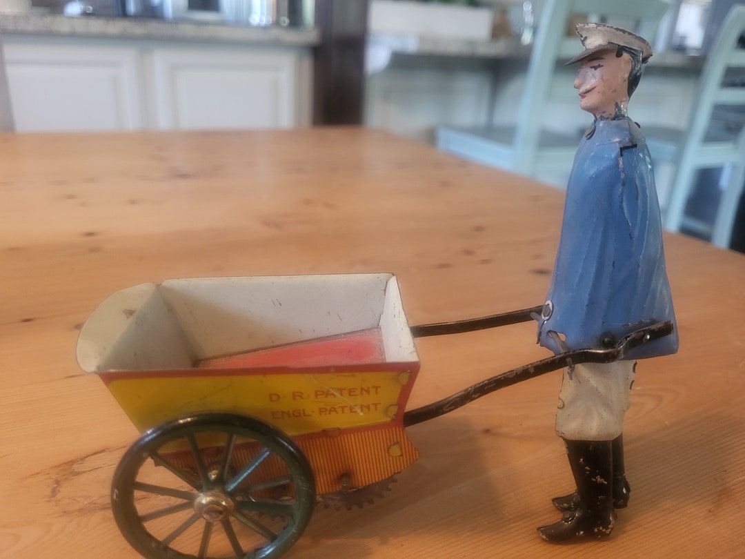 Vintage German Tap-tap Man Toy - Etsy