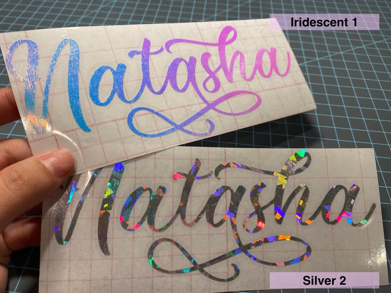 Custom Vinyl Name Decal Name Sticker Decal or Quote Decal in ...