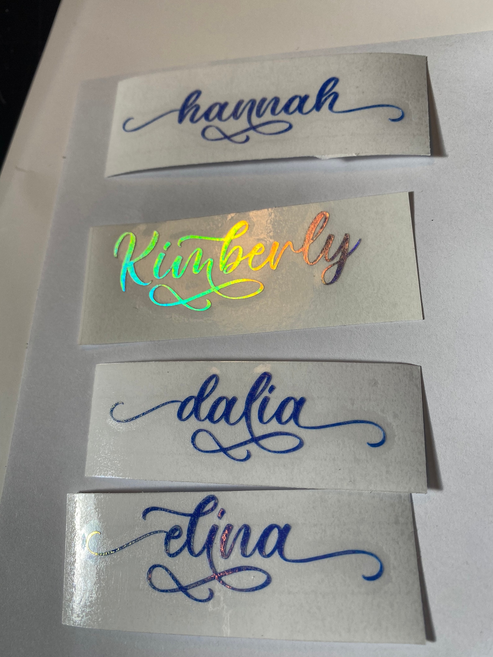Name Decal / Vinyl Name Decal / Name Sticker / Personalized Decal ...
