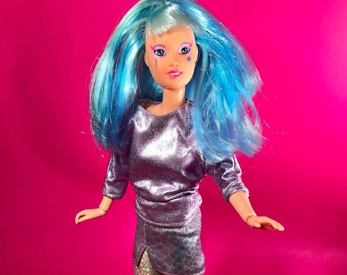 Vintage AJA Doll First Edition JEM and the Holograms 80s, Hasbro - Etsy
