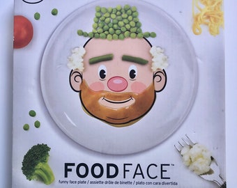 Food Face Plate | Etsy