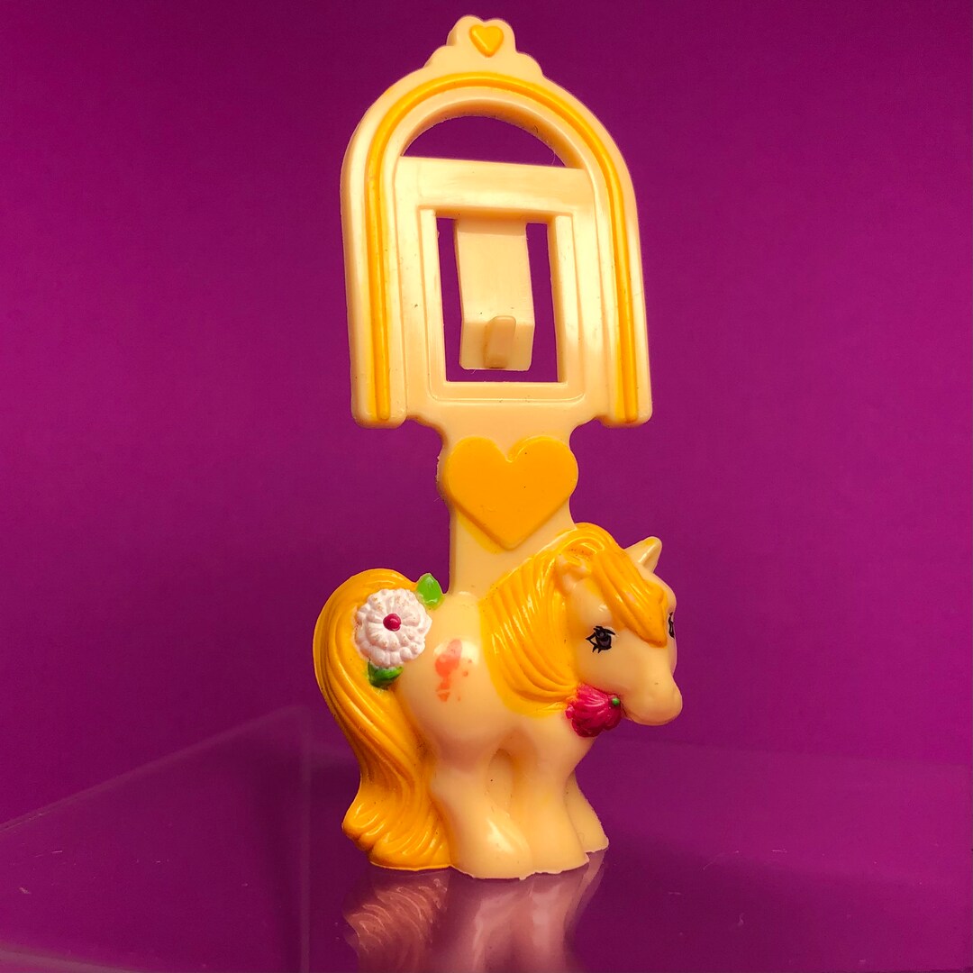 1984 My Little Pony Plastic Bookmark BUTTERSCOTCH Yellow - Etsy
