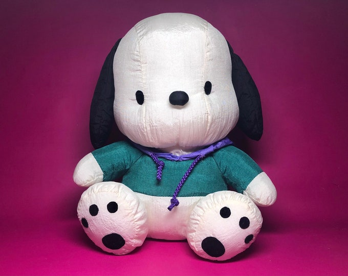 90s Sanrio POCHACCO Plush - 12" Nylon - 1996 Stuffed Animal - Rare - Etsy
