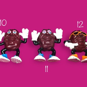 Pick Your Own CALIFORNIA RAISINS Figures - 80s PVC Figurines - Etsy
