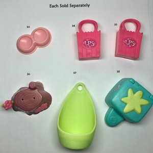 Vintage Littlest Pet Shop Lps Hasbro PICK YOUR OWN Accessories, Pets ...