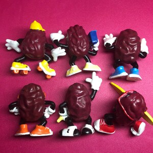 California Raisins Lot of 6 PVC Figures - 80s, Vintage - Etsy