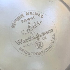 Vintage Melmac 12 Piece Dish Set Calais by Westinghouse Plates, Cups ...