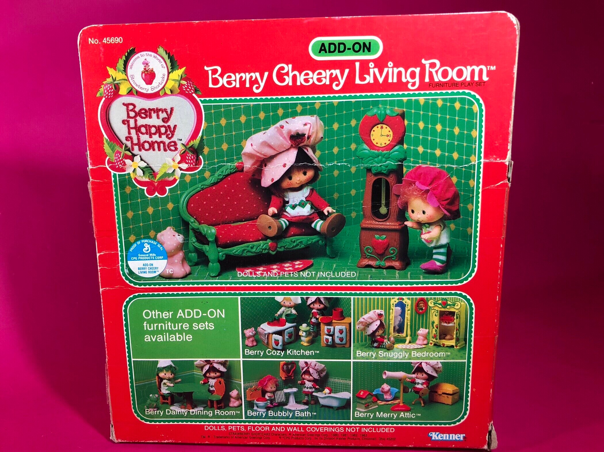 Berry Happy Home LIVING ROOM Furniture With Box Strawberry | Etsy