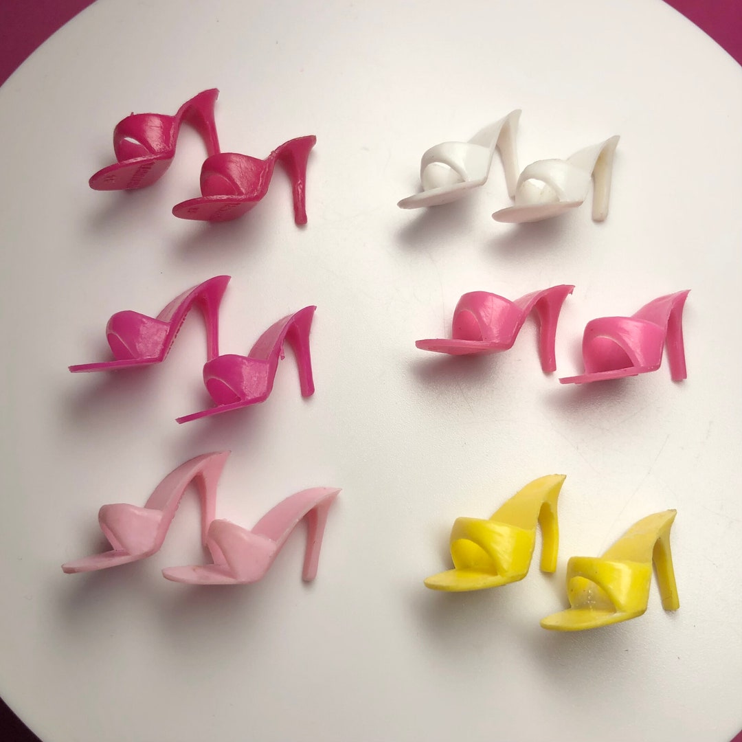 70s 80s Barbie Doll Heels PICK YOUR OWN - Vintage, Mattel - Each Sold ...