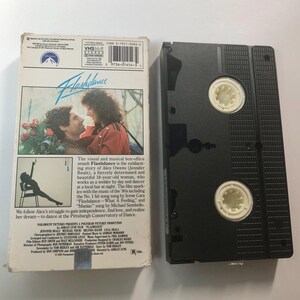Flashdance VHS Jennifer Beals - 80s Classic - Adrian Lyne - Etsy