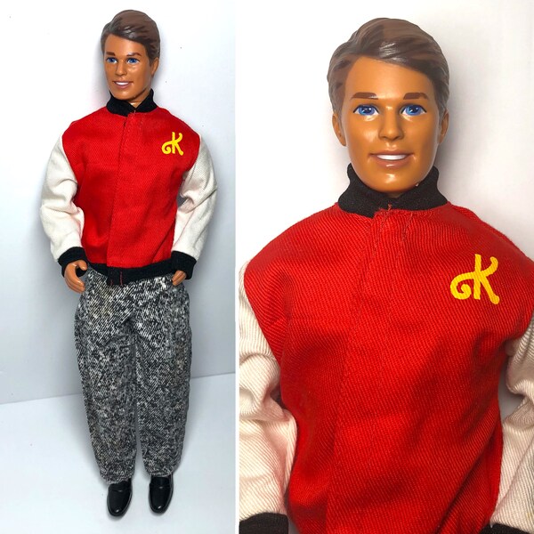 Ken Doll Letterman Jacket - Etsy