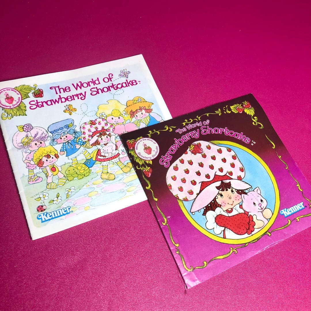 80s Strawberry Shortcake Product Booklet Catalogs Lot of 2 Kenner ...
