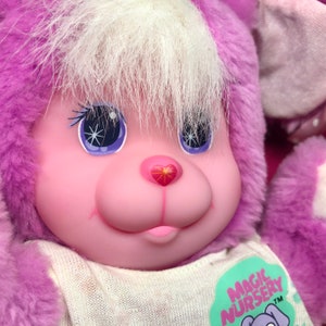 1990 Magic Nursery PUPPY Doll Purple Puppy Plush Outfit 90s, Mattel ...