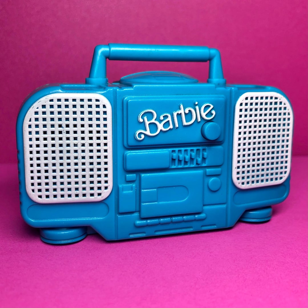 1991 Rappin Rockin Ken Barbie Boom Box Radio Accessory- Tested, Working ...