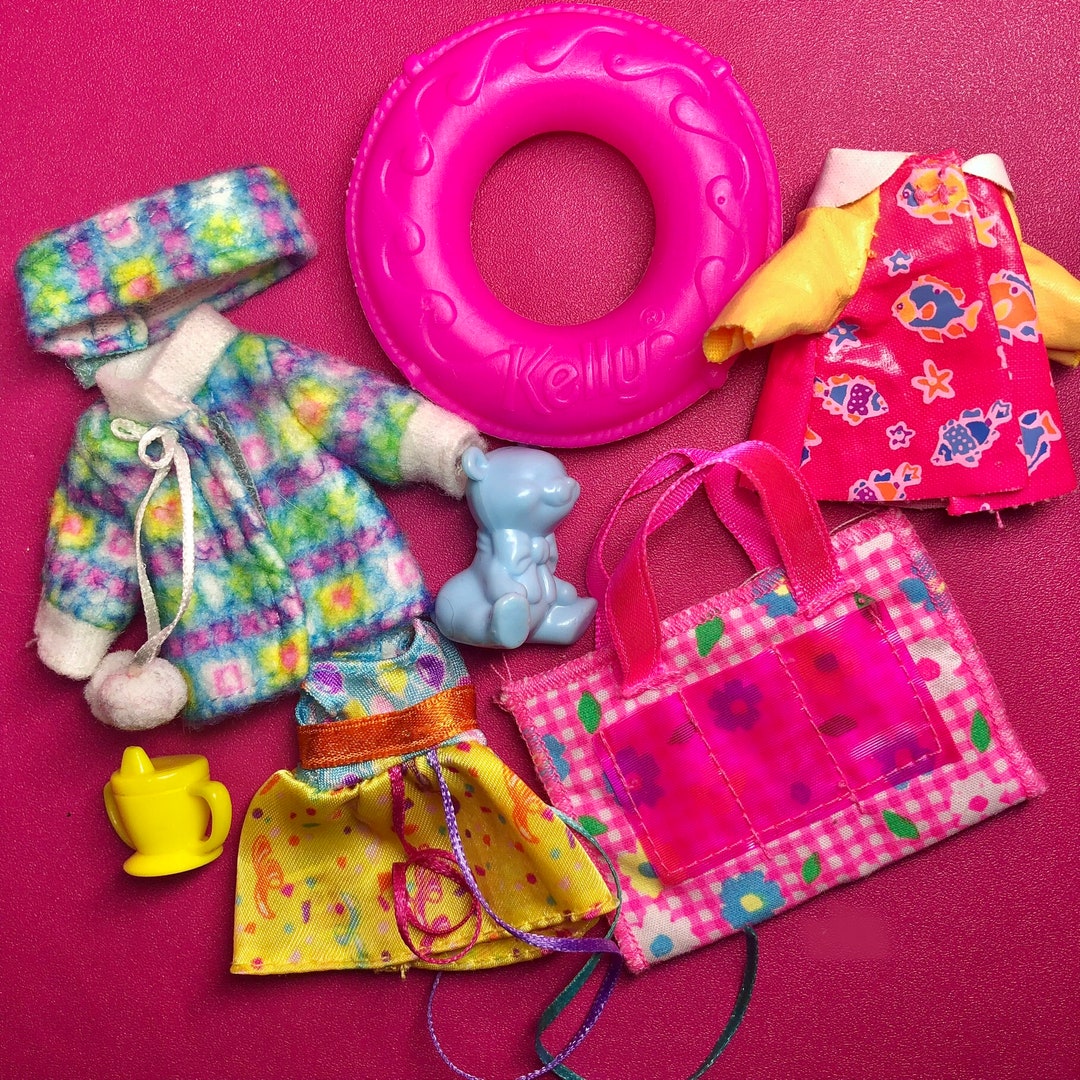 90s Kelly & Friends Doll Clothes / Accessories Lot - Barbie Sister ...
