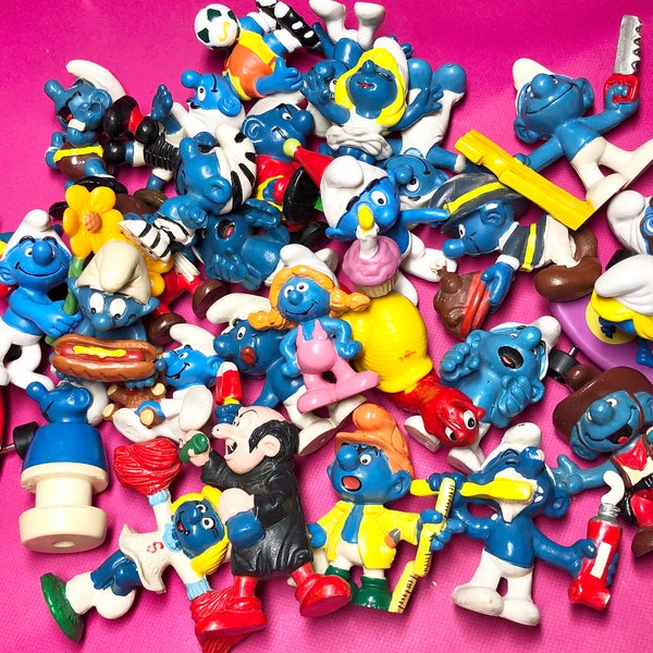 80s Smurfs - Etsy