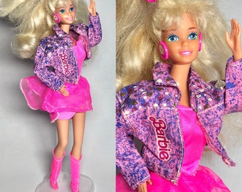 80s Barbie CASSETTE TAPES Barbie & the Beat / Dance Club Barbie Mattel ...