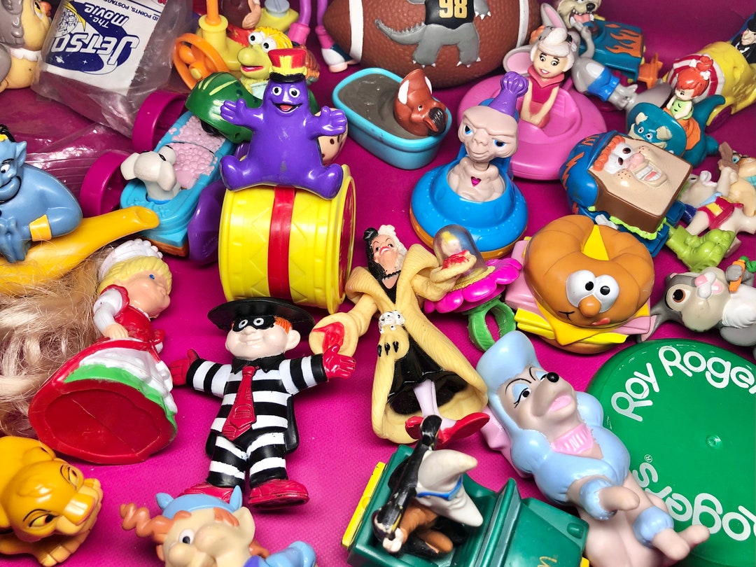 80s 90s Fast Food Toy Figures - Pick Your Own - Character Toys, Disney ...