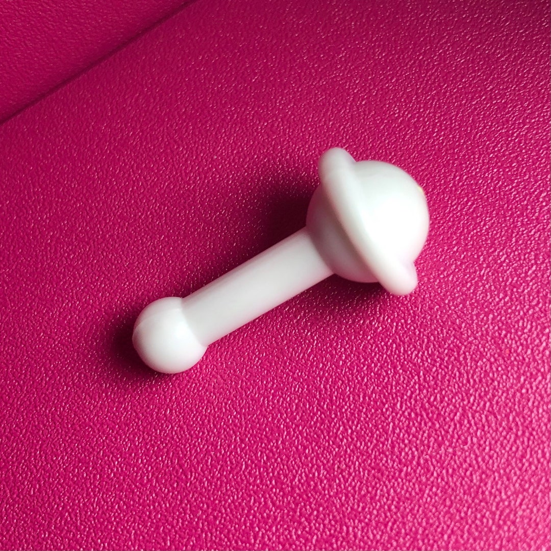 1987 Hasbro FAIRY TAILS Baby Flyers White RATTLE Accessory Teddi Tails ...