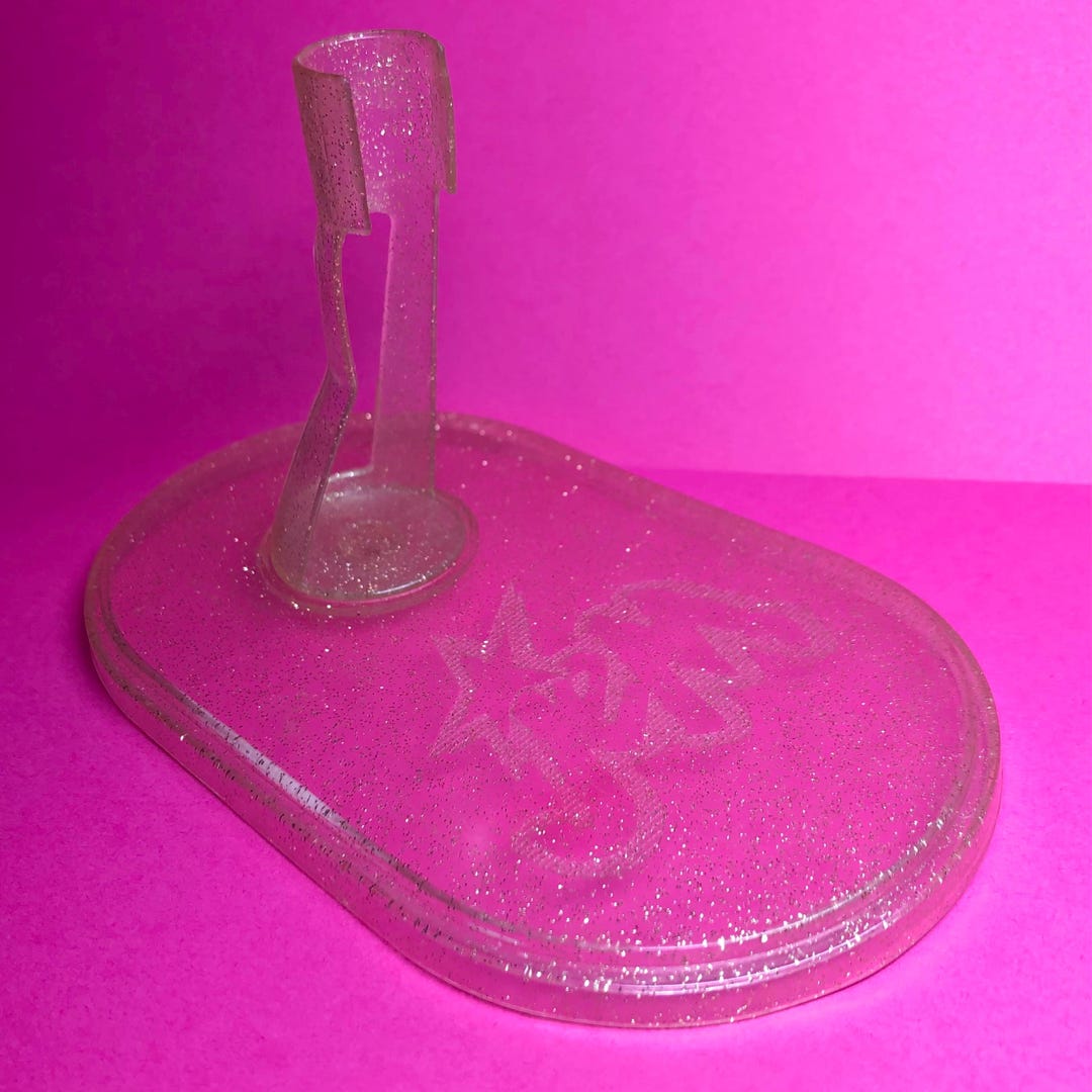 80s Jem Glitter N Gold Rio Doll Stand JEM & the Holograms Hasbro ...